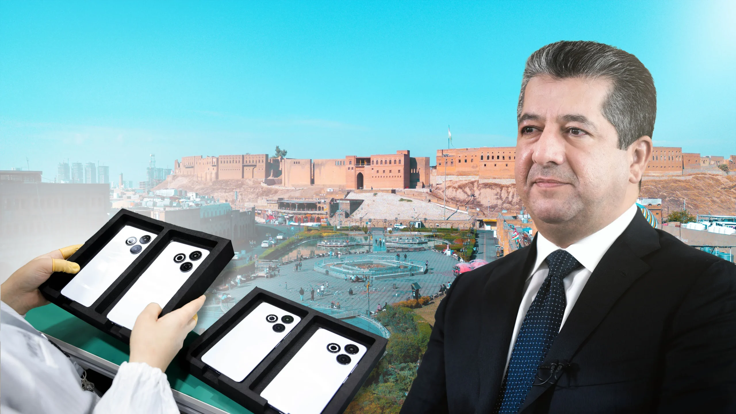 new smart device factory in Erbil